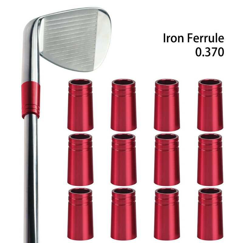Golf Ferrules 12PCS อลูมิเนียม370 22มม.สำหรับ Irons Shafts Golf Club ...