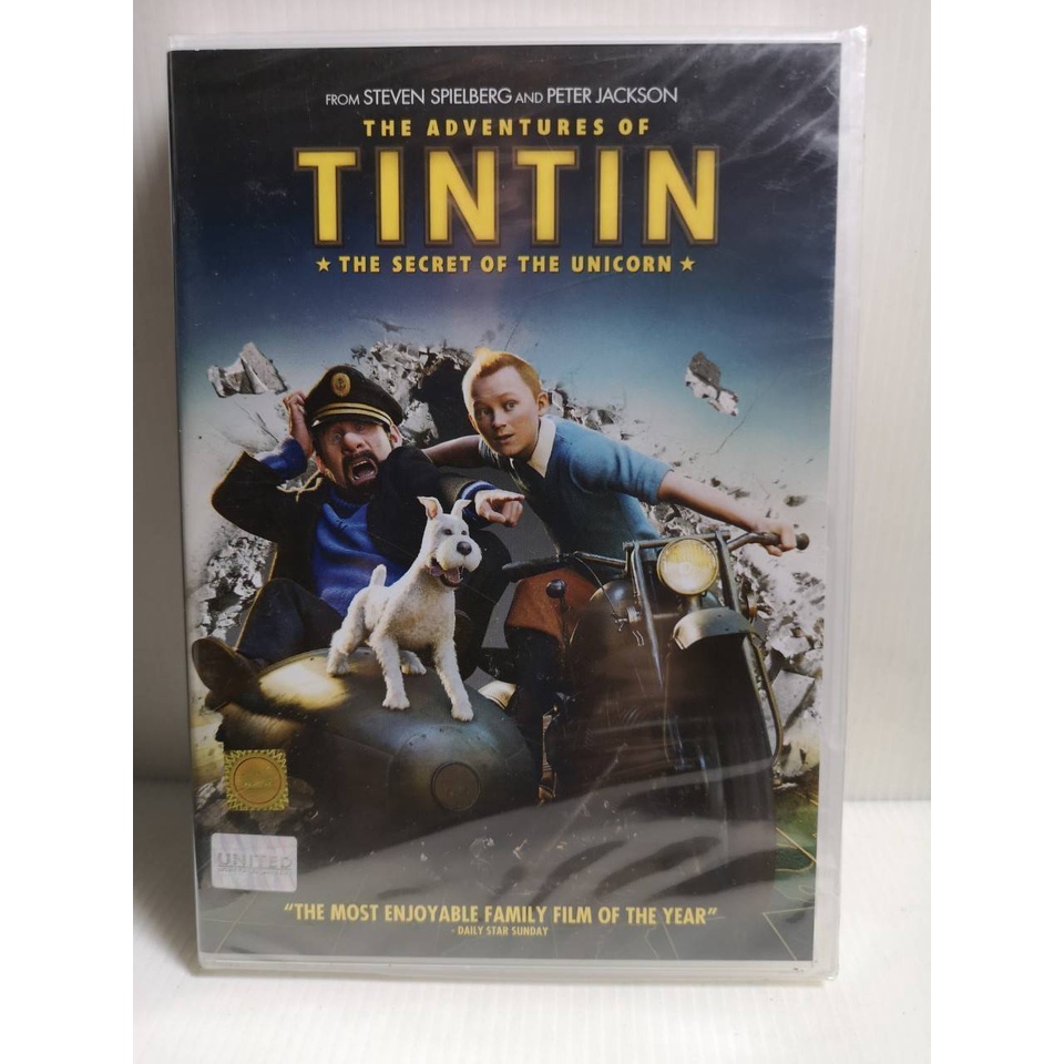 DVD : The Adventure of Tin Tin (2011) การผจญภัยของ ตินติน From Steven ...