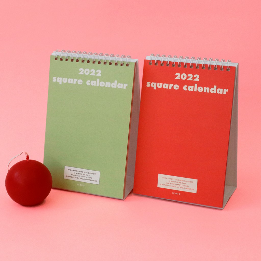2022 Square Calendar (Table type) | Shopee Thailand