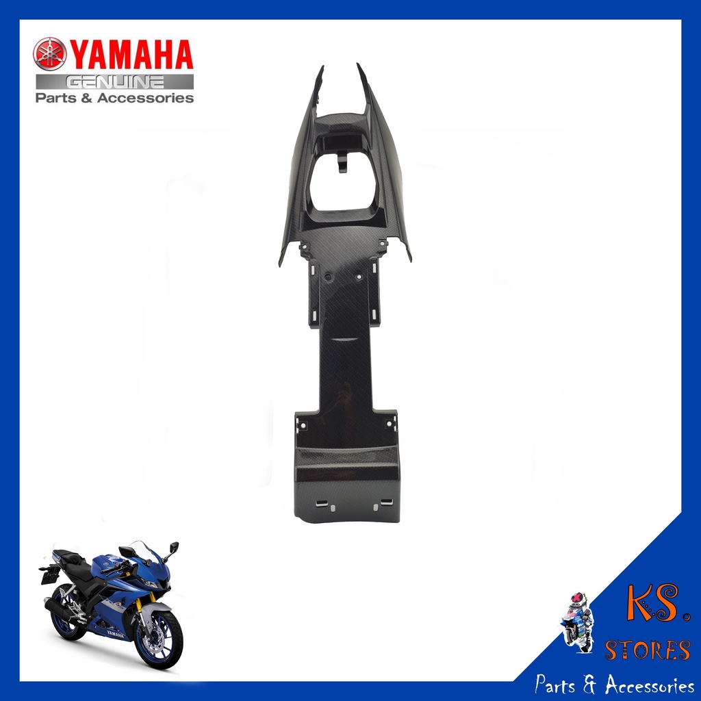 บังโคลนหลัง R15 NEW ลายเคฟล่า rear fender บังโคลน YAMAHA R15 (พาร์ทแท้ ...