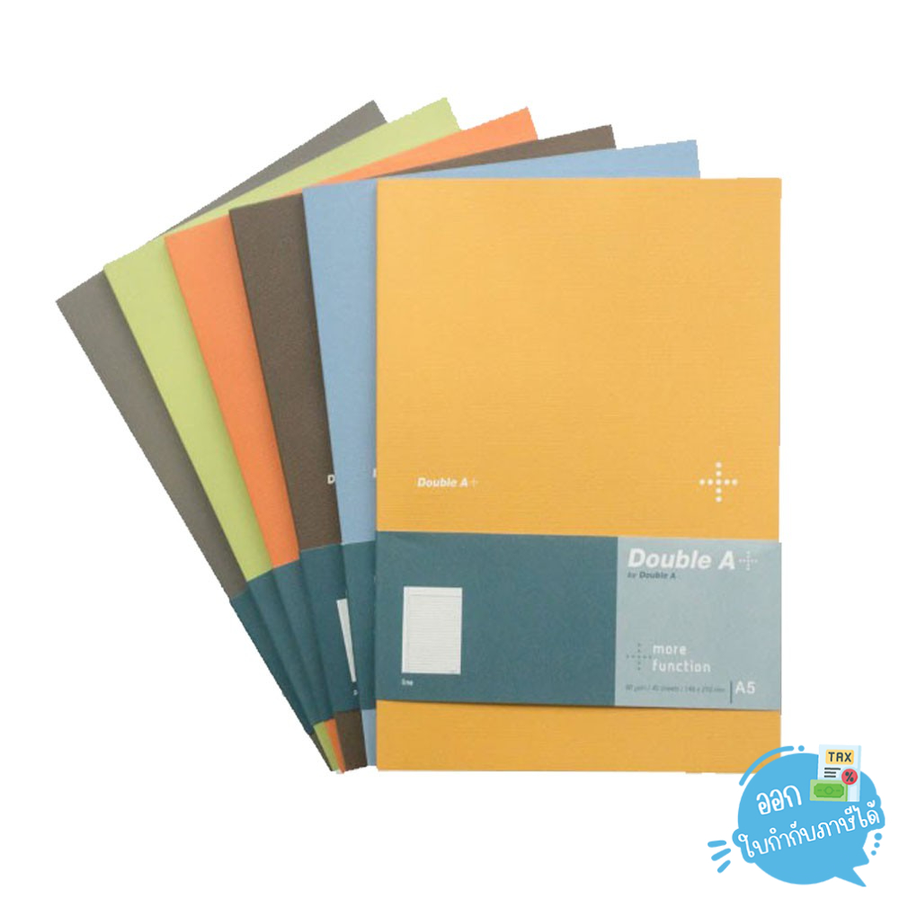 สมุดบันทึก Double A Plus Notebook | Shopee Thailand