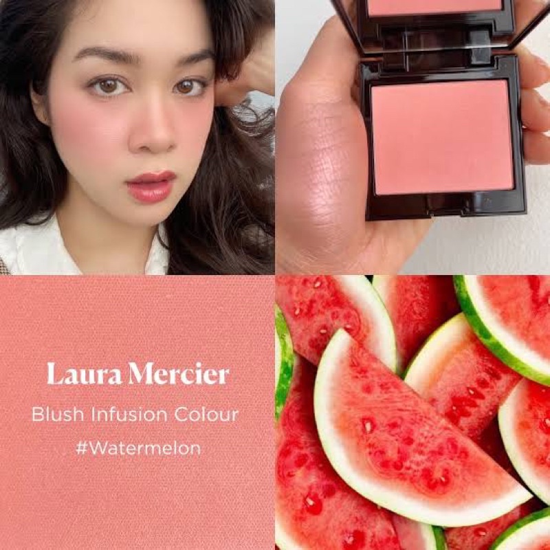 Laura Mercier Blush Colour Infusion Blusher 6g - Watermalon | Shopee ...