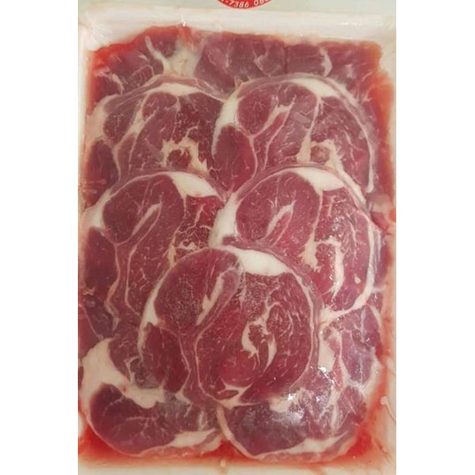 เนื้อแพะสไลด์(ใช้ขาหลัง) [Goat sliced] ฮาลาล มิติใหม่แห่งการกินชาบูแพะ ...