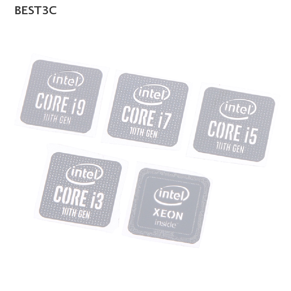 Best3c สติกเกอร์โลโก้ CPU 10th Generation Intel Core i9 i7 i5 i3 ...