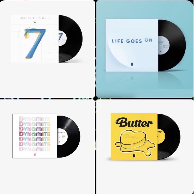 BTS Vinyl แผ่นเสียงไวนิล | Shopee Thailand