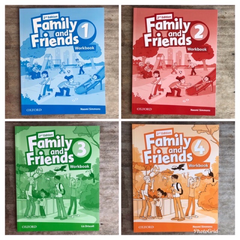 Family and Friends Workbook 1-6 (Oxford) | Shopee Thailand