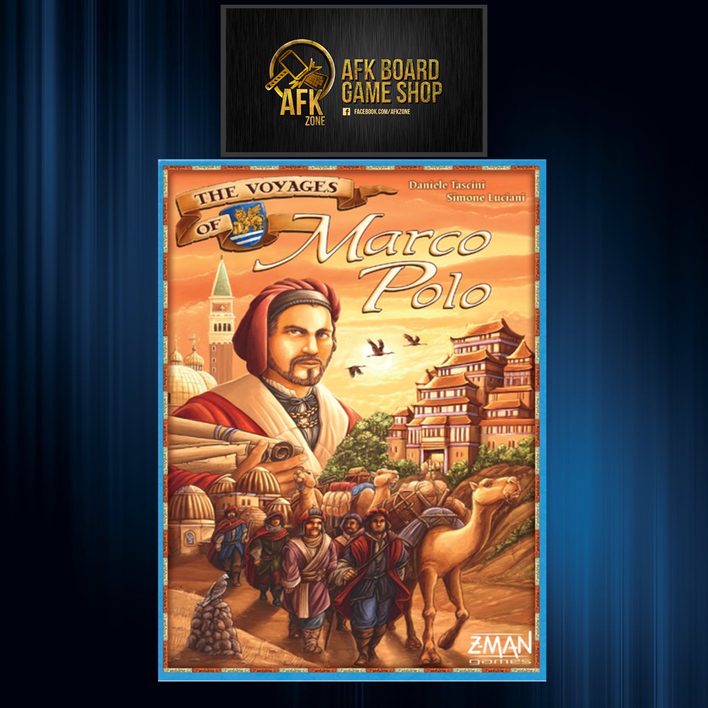 The Voyages of Macro Polo - Board Game - บอร์ดเกม | Shopee Thailand