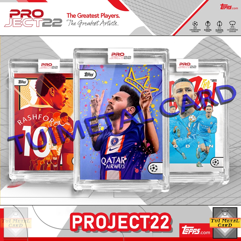 PROJECT22 - TOPPS UK การ์ดสะสมฟุตบอล Football Trading Cards | Shopee ...