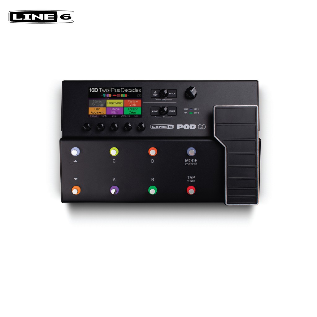 Line 6® POD Go มัลติเอฟเฟค เสียงถอดแบบจาก Helix Stomp ต่อคอมได้ + แถม ...