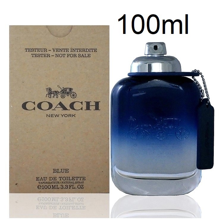 Coach Blue Edt 100ml (รุ่นเทสเตอร์กล่องสีน้ำตาล) | Shopee Thailand