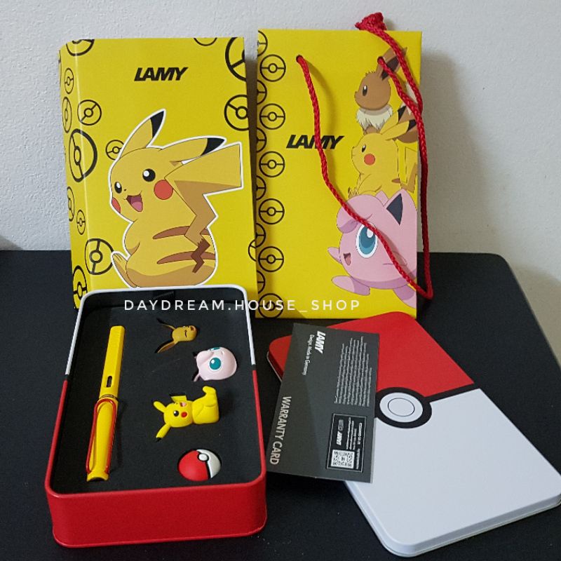 พร้อมส่ง ปากกา LAMY | Pokémon Thailand Special Edition Set 2022 | Shopee Thailand