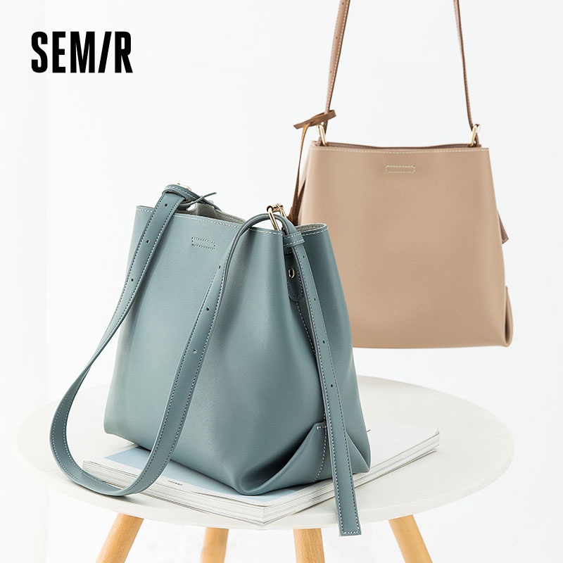 ☽Semir Bucket bag women s messenger bag 2022 New Trendy all-match large ...
