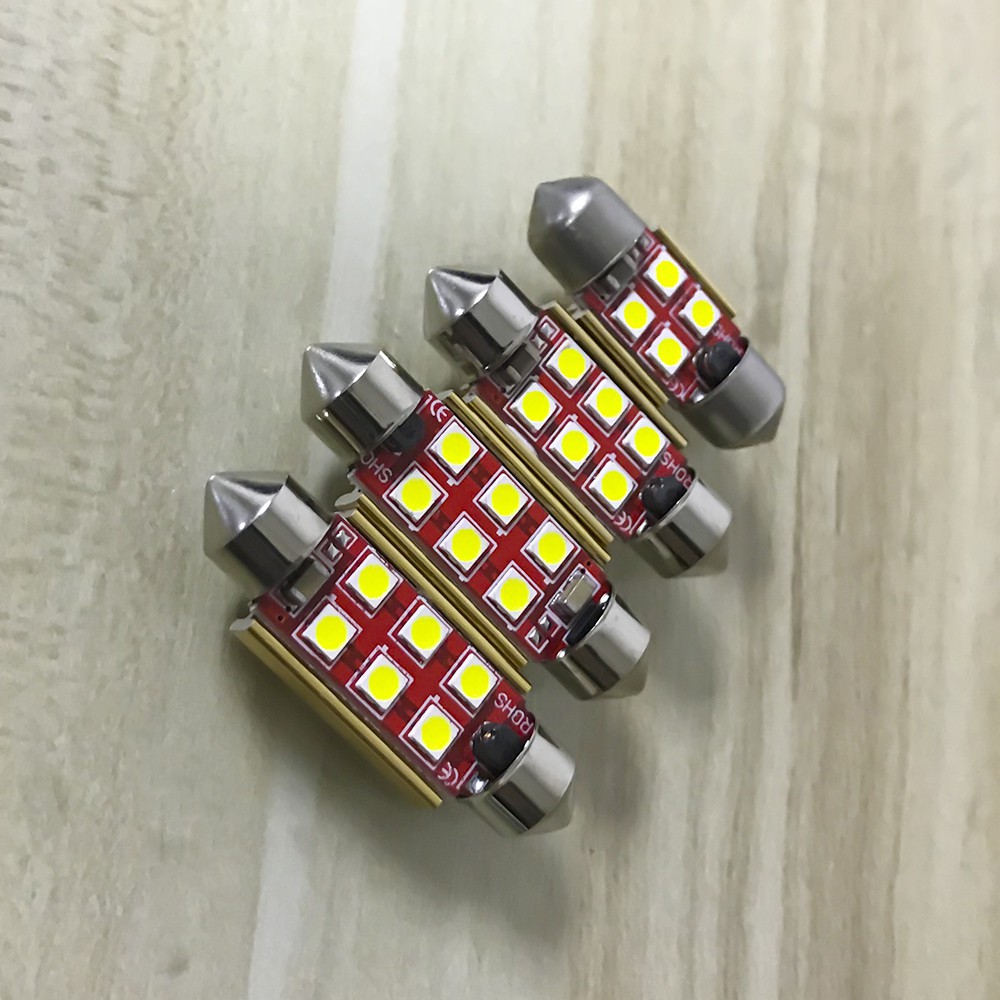 หลอดไฟในรถยนต์ SMD LED 41mm C5W C10W 3030 ขนาด 31 36 39 มม. 1 ชิ้น | Shopee Thailand