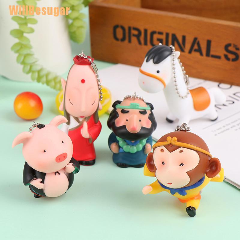 (Willbesugar) พวงกุญแจ จี้การ์ตูนอนิเมะ Journey To The West Tang Seng ...