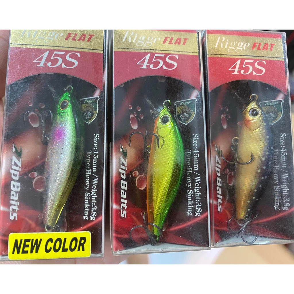 เหยื่อปลอม Zipbaits Rigge flat 45s สินค้าขายดี | Shopee Thailand