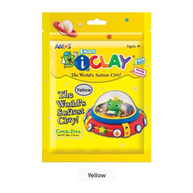 AMOS I Clay ดินปั้นคุณภาพสูง ไร้สารพิษสำหรับเด็ก | Shopee Thailand