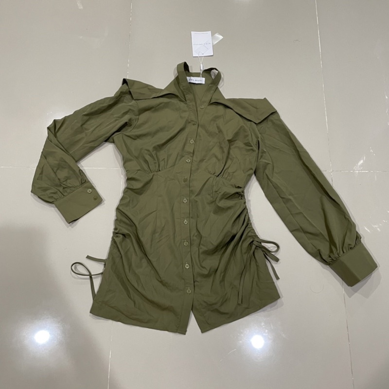 เดรสมือ1 ป้ายMika.brand | Shopee Thailand