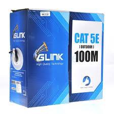 GLINK สายแลน LAN CAT5E UTP INDOOR รุ่น GL-5004 ความยาว 305 เมตร สำหรับ ...