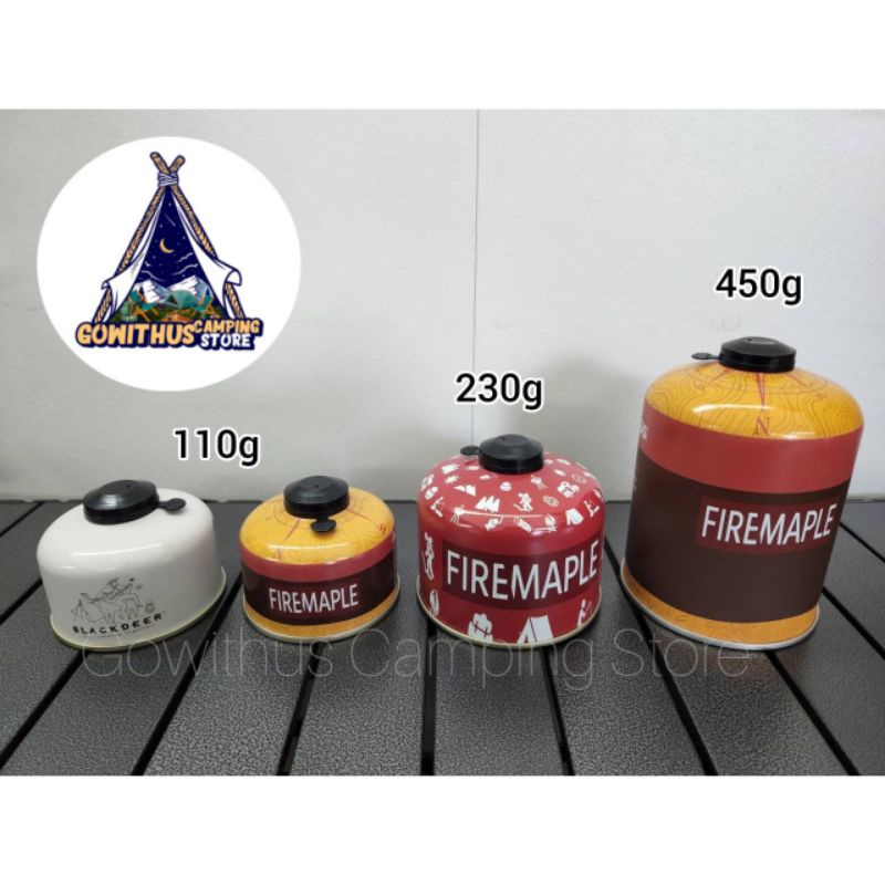 แก๊สซาลาเปา Blackdeer ,Fire maple Gas 110g, 230g ,450g | Shopee Thailand