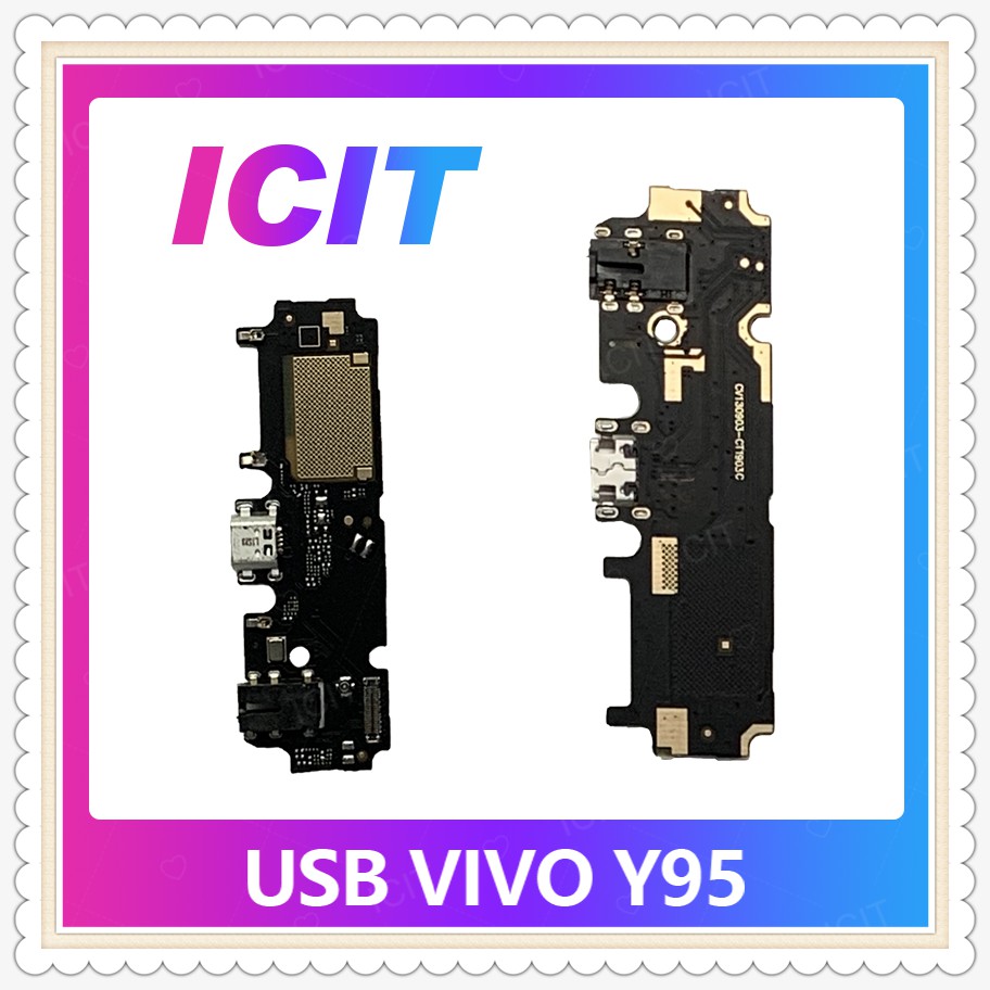 USB VIVO Y95 อะไหล่สายแพรตูดชาร์จ แพรก้นชาร์จ Charging Connector Port ...
