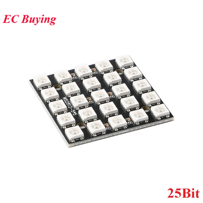 Ws2812B Ws2812 Led 5050 Rgb บอร์ดโมดูลดิสเพลย์ในตัว Dc 5V สําหรับ ...
