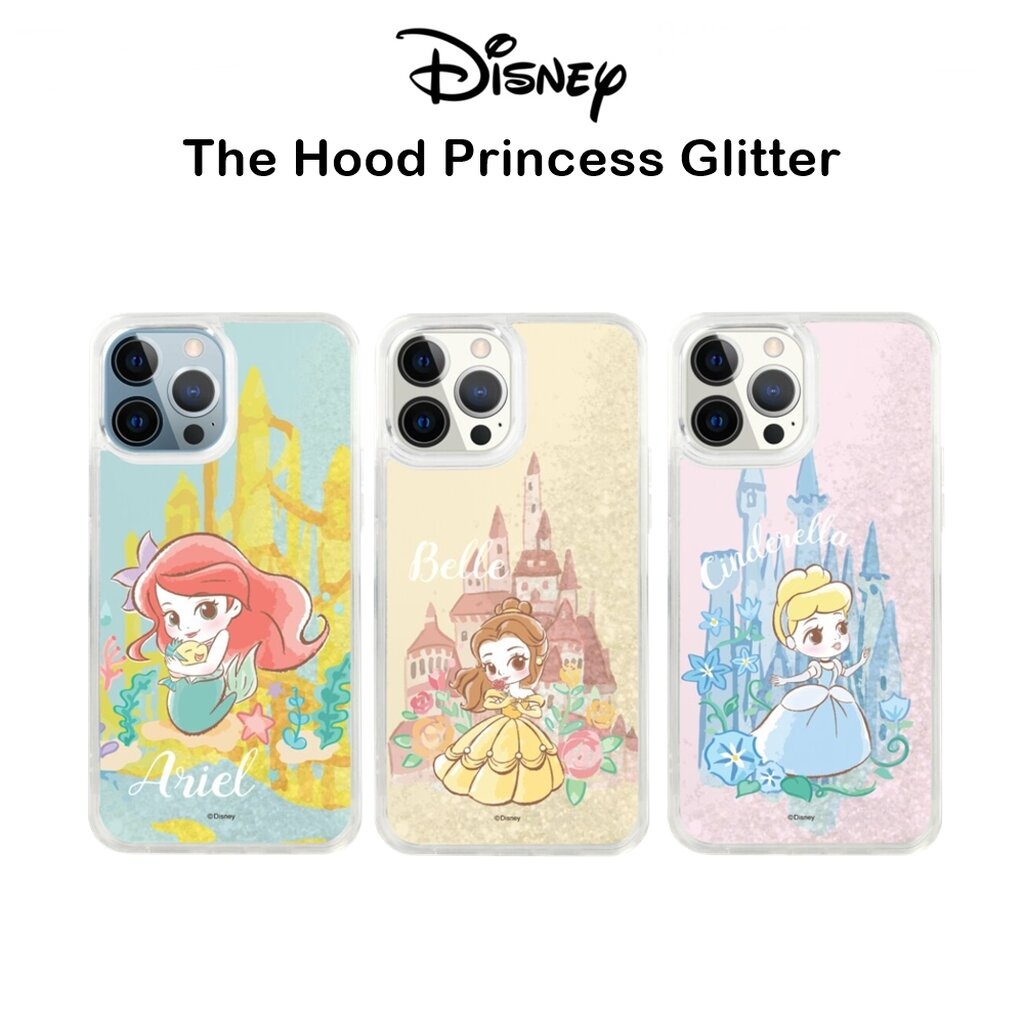 Disney The Hood Princess Glitter เคสกันกระแทกลิขสิทธิ์แท้เกรดพรีเมี่ยม ...