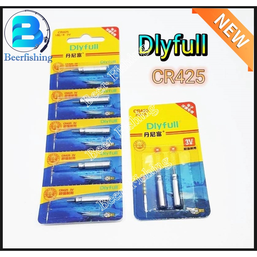 แบตเตอรี่ ถ่าน ใส่ทุ่นชิงหลิว รุ่น CR-425 3 โวล์ต set 2 ชิ้น ถ่านใส่ทุ่นชิงหลิวสปิ๋วทุ่นตกปลา ...