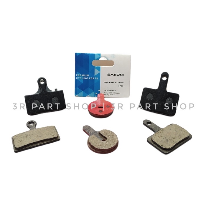 ผ้าดิส / ผ้าเบรค mt 200 / tektro ยี่ห้อ sakoni | Shopee Thailand