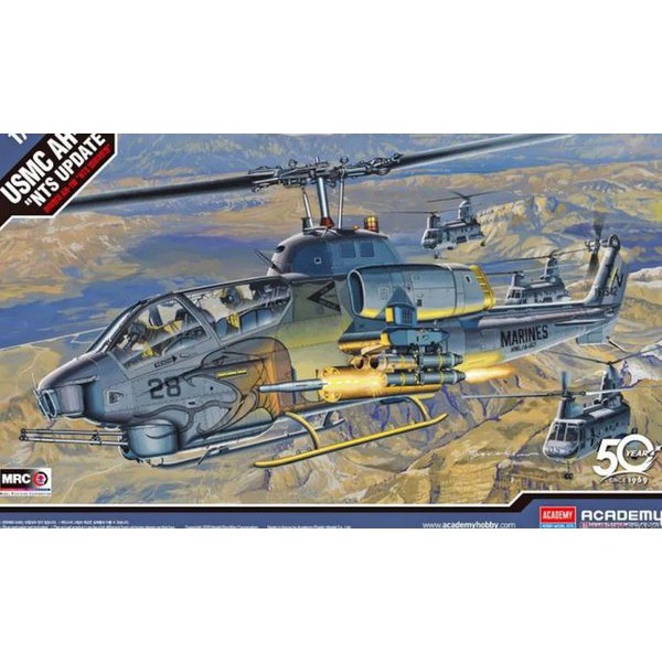 โมเดลประกอบ Academy Model 1/35 AC12116 AH-1W SUPER COBRA"NTS UPDATE ...