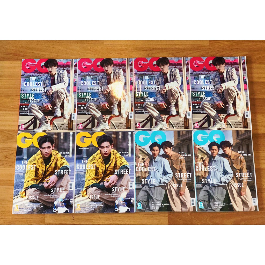 นิตยสาร GQ THAILAND ฉบับเดือนมีนาคม MTBB MarkBam มาร์คแบม | Shopee Thailand