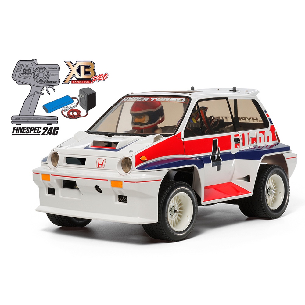 TAMIYA 57894 1/10 SCALE EXPERT BUILT Honda CITY TURBO (WR-02C CHASSIS) ประกอบเสร็จ | Shopee Thailand