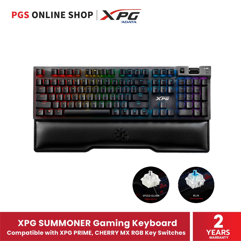 XPG SUMMONER Gaming Keyboard (คีย์บอร์ดสำหรับเล่นเกมส์) Compatible with ...