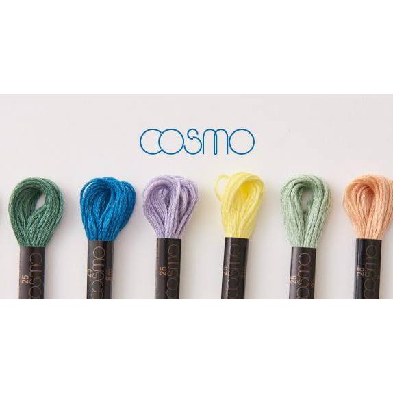 Cosmo embroidery floss no 25 made in japan (ราคาต่อ 1 ใจ) | Shopee Thailand
