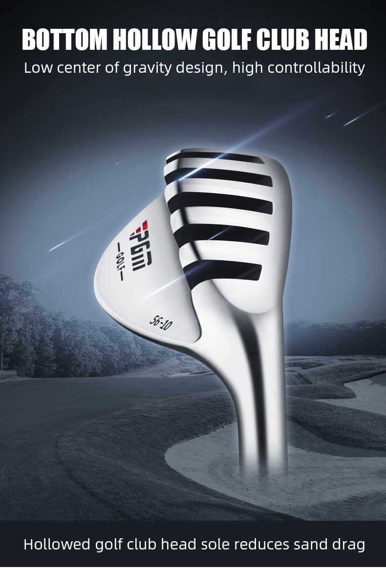PGM GOLF Wedge Unisex Loft 56 60 ลิ ่ มทรายตัดกอล ์ ฟมือขวาพร ้ อมการออกแบบลากทรายลดกลวงด ้ านล ...