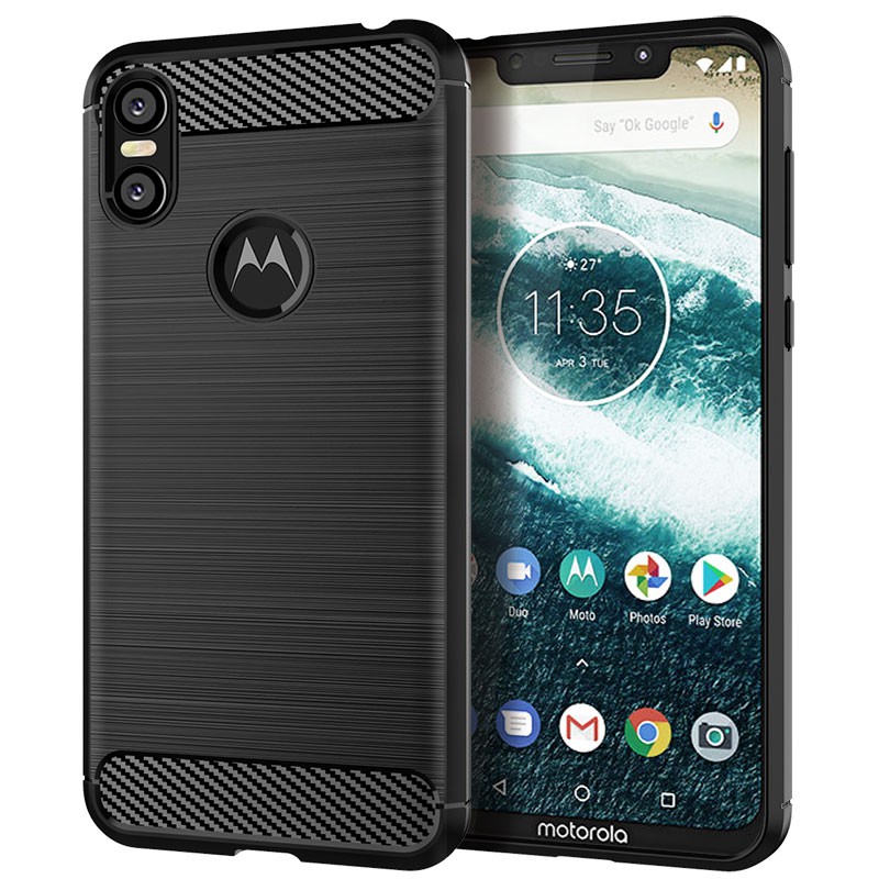 เคสโทรศัพท์แบบนุ่มสําหรับ Motorola Moto One Casing Moto One Power 2 Pro ...