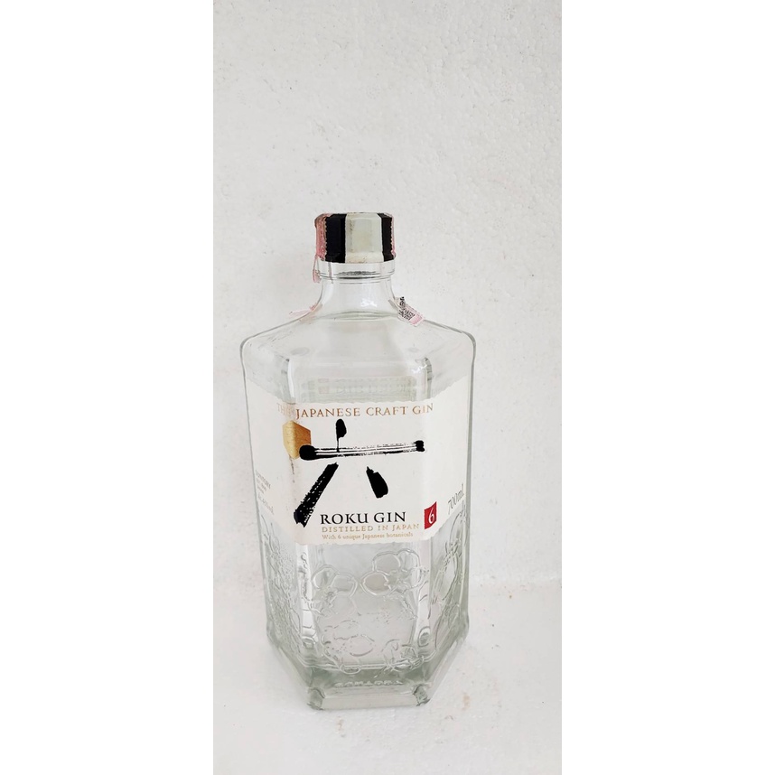 ขวดเหล้าเปล่าSuntory Roku Japanese Craft Gin (700 ml) | Shopee Thailand