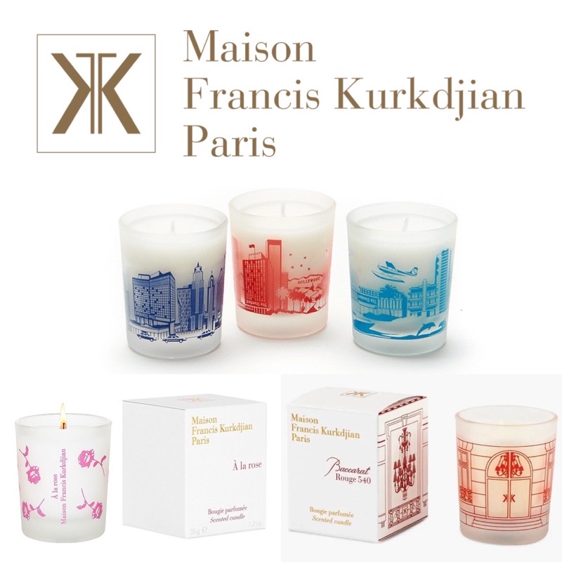 [พร้อมส่ง] MFK Maison Francis Kurkdjian | Candle เทียนหอม 35g | Shopee ...