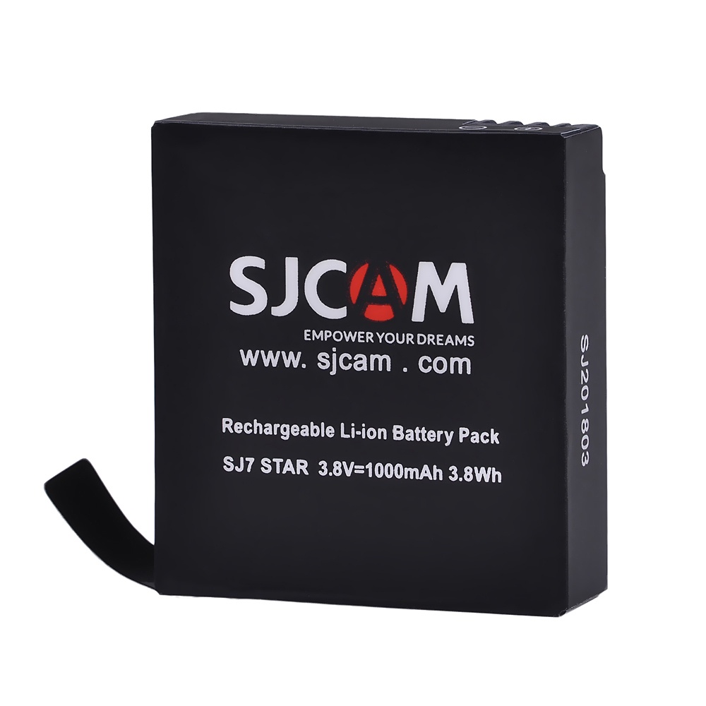 แบตเตอรี่ SJ7 พร้อมแท่นชาร์จ LED 3 ช่องสำหรับกล้อง SJCAM SJ7 Star ...