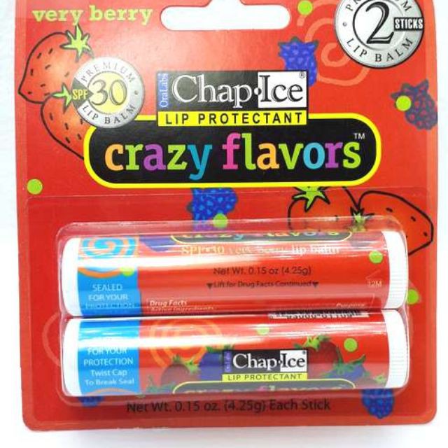 Chap Ice Lip Balm แชพไอซ์ ลิป บาล์ม มีทุกสูตร | Shopee Thailand