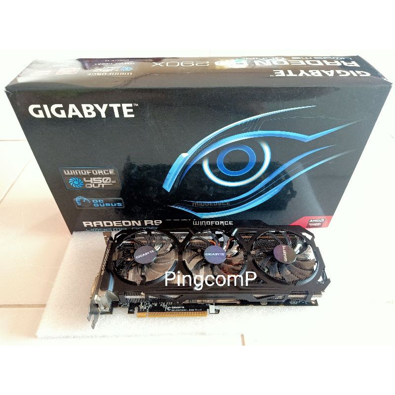 VGA CARD Gigabyte R9 290X OC 4GB. | Shopee Thailand