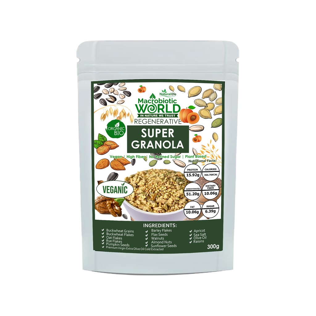 Organic / BIO / GRANOLA / Super Granola | ซูปเปอร์ กราโนล่า 300g ...