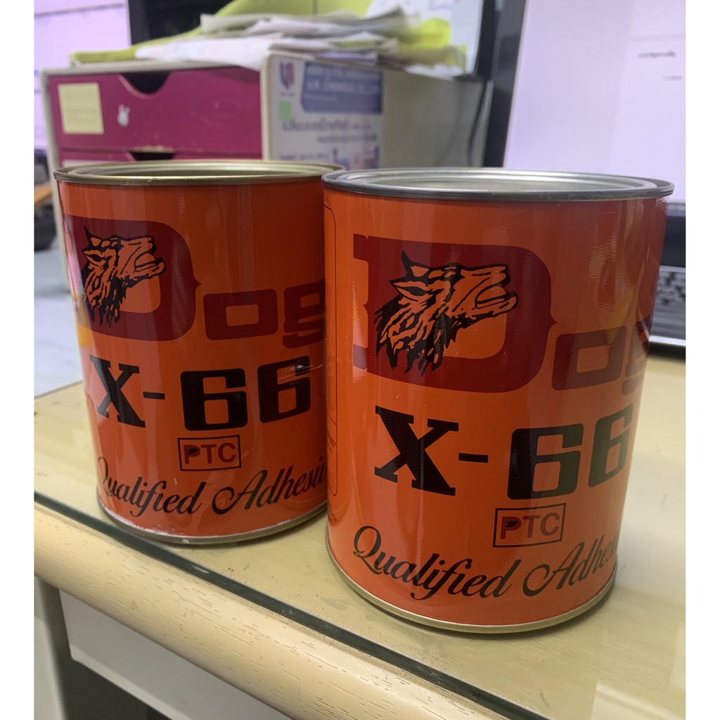 Dog X-66 กาวยางอเนกประสงค์ ตราหมา 600ml. (ราคาต่อ 1กระป๋อง) | Shopee ...