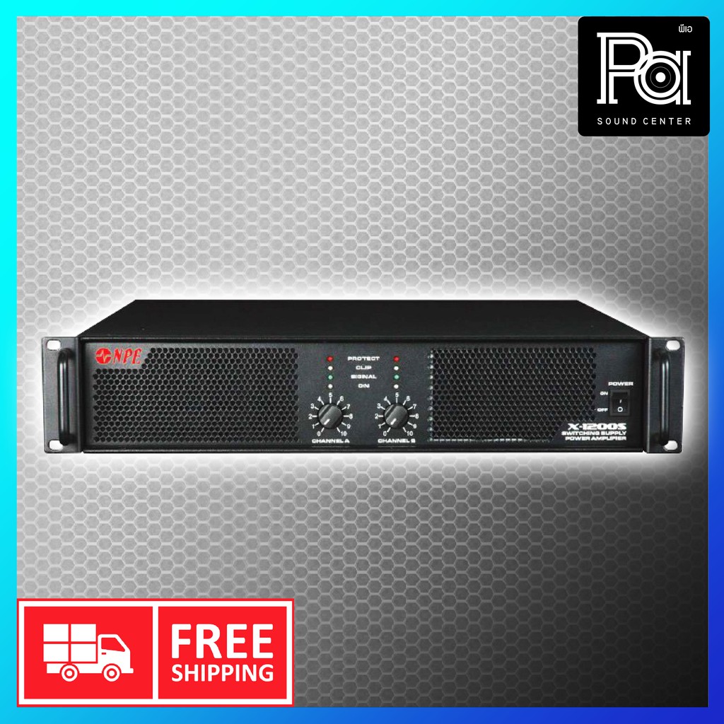 ++ เพาเวอร์แอมป์ ++ NPE X 1200 S เพาเวอร์แอมป์ POWER AMP พีเอ ซาวด์ เซน ...