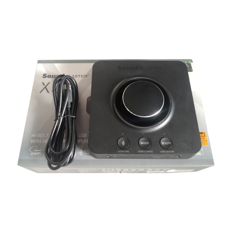 CREATIVE SOUND BLASTER X3 External Sound Card มือสอง สภาพดีมาก ซาวด์การ์ด PC | Shopee Thailand