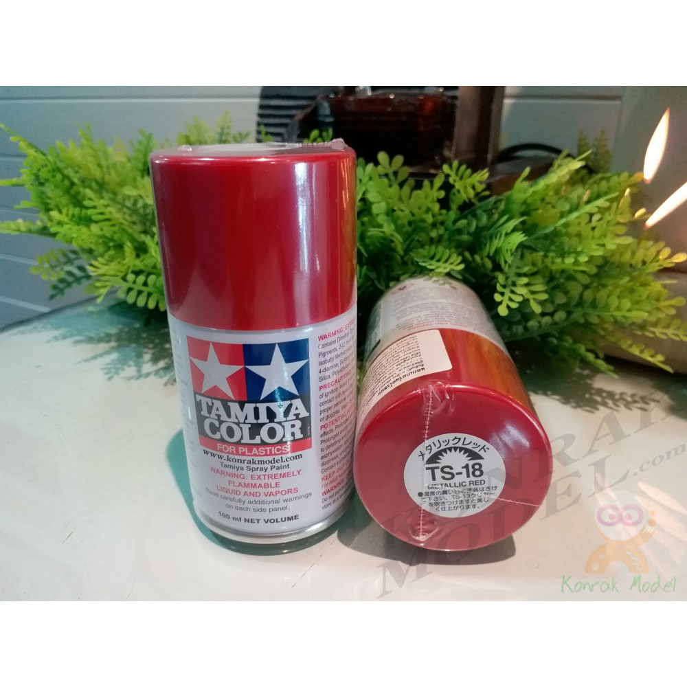 สีสเปย์ Tamiya TS-18 METALLIC RED 100ML | Shopee Thailand
