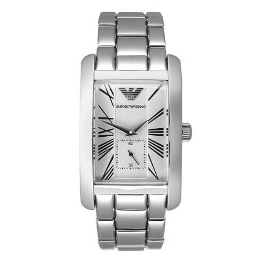 Emporio Armani Men's AR0145 Classic Stainless Steel Roman NumeralDial ...