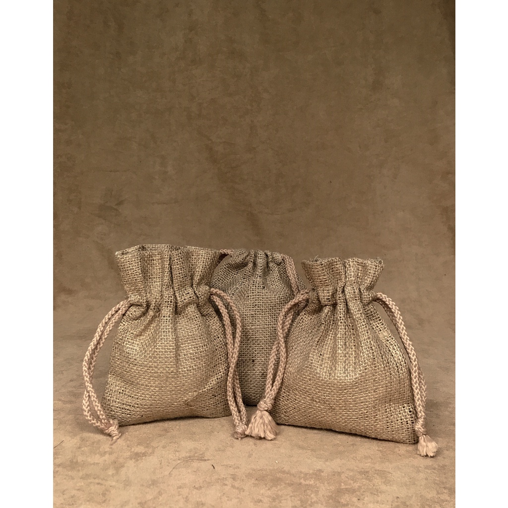 ของที่ระลึก Hampers Jute Sack Pouch Drawstring Custom - Hamper Eids ...