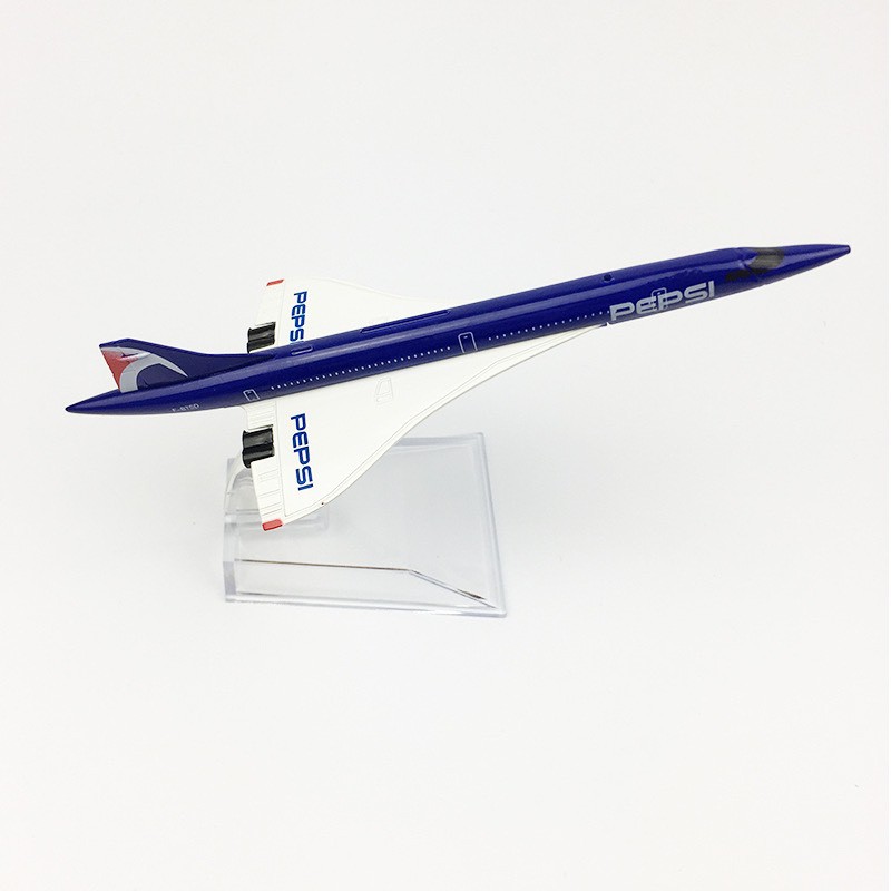 [16CM] โมเดลเครื่องบิน เป๊ปซี่ Pepsi concorde (Aircraft Model) วัสดุทำ ...