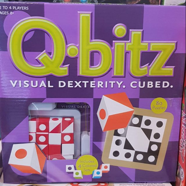 บอร์ดเกมส์ Q-bitz บล็อคปริศนา | Shopee Thailand