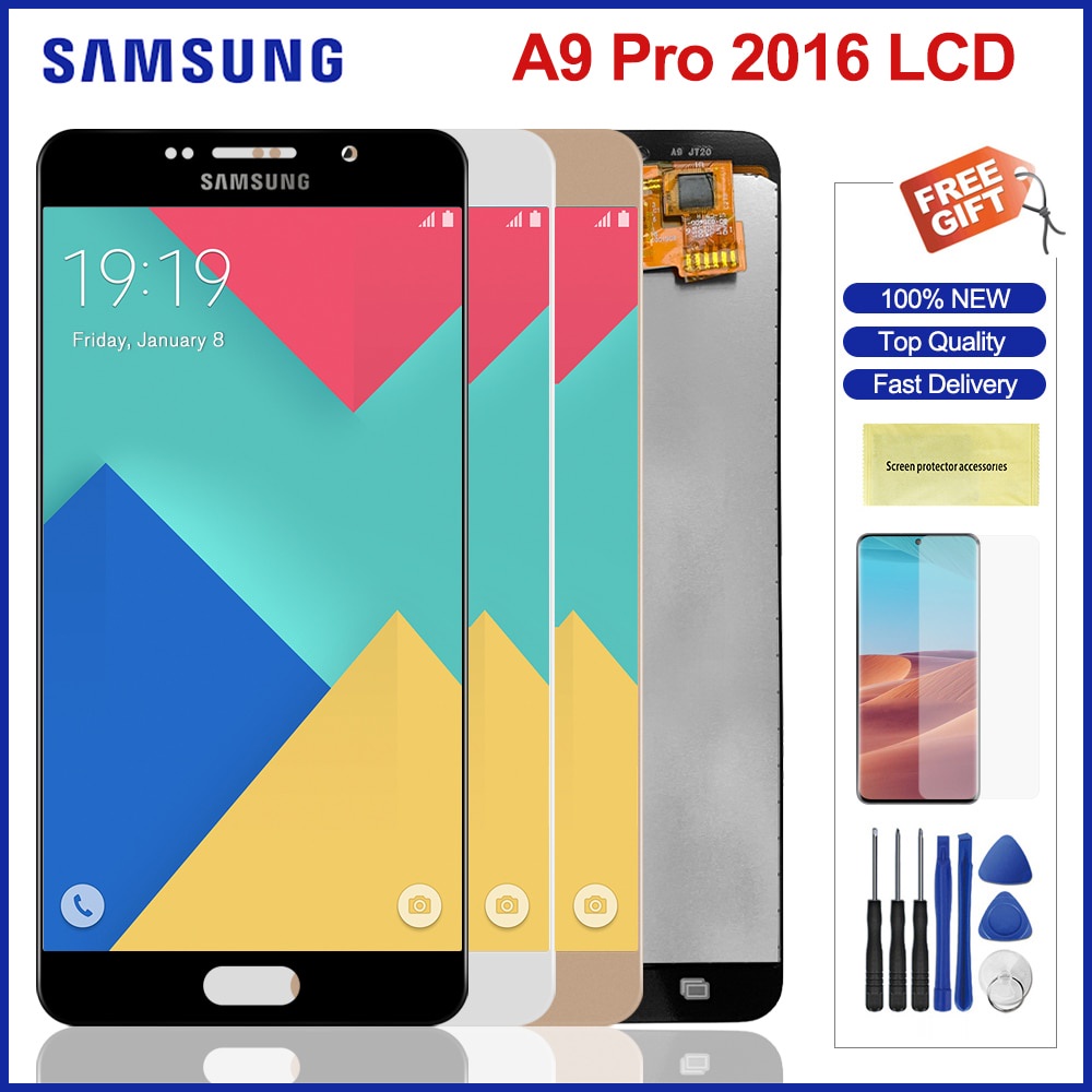 A910 อะไหล่หน้าจอสัมผัส Lcd สําหรับ Samsung Galaxy A9 Pro 2016 Samsung A910 A9100 | Shopee Thailand
